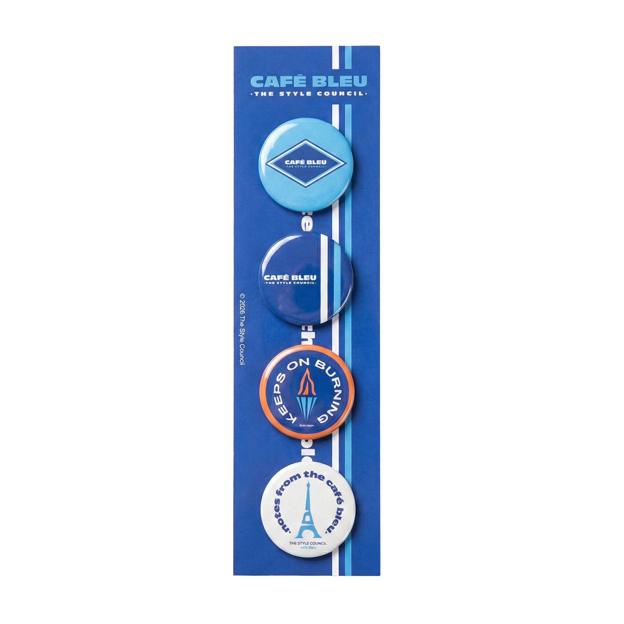 Café Bleu Button Badge Set – Paul Weller