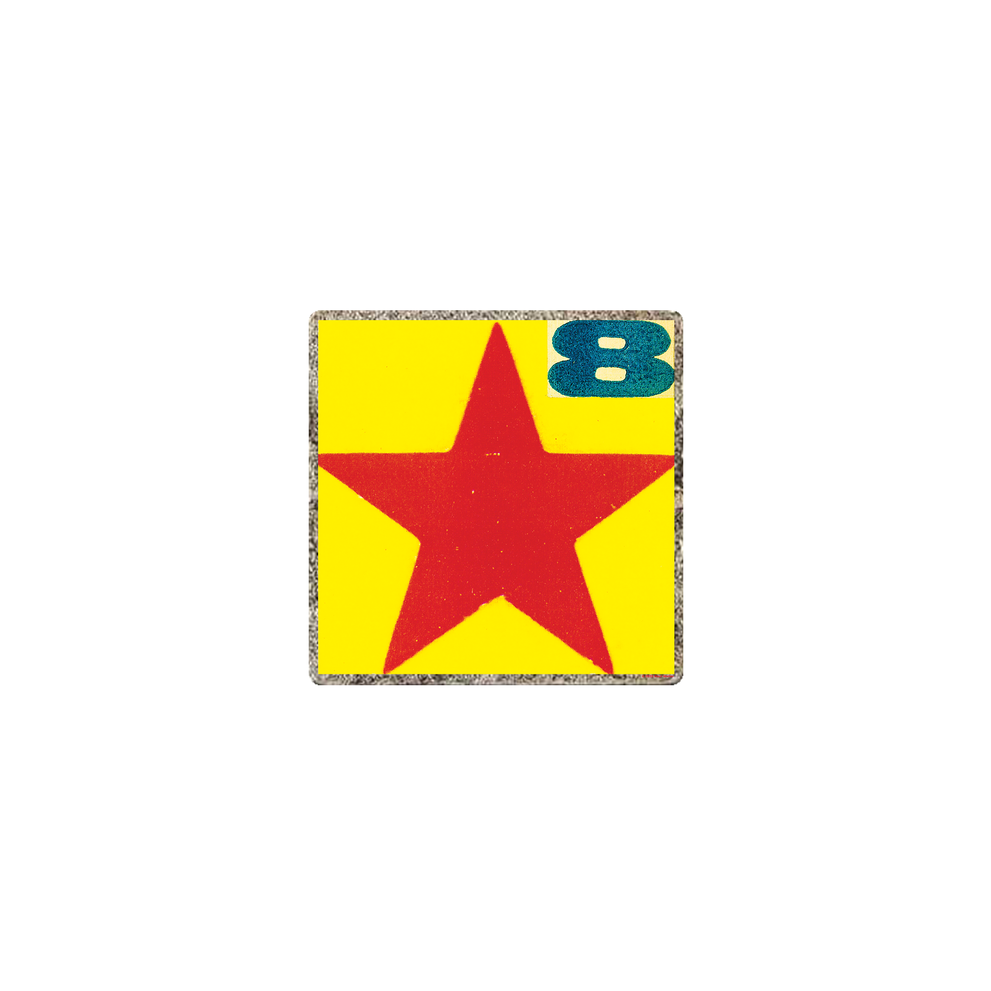 Boxed Star Enamel Badge – Paul Weller